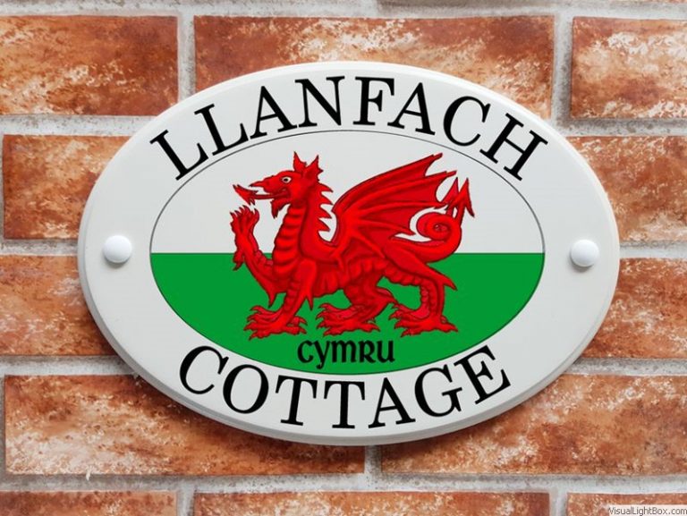CERAMIC STYLE HOUSE SIGNS WITH PICTURES – House Sign Maker